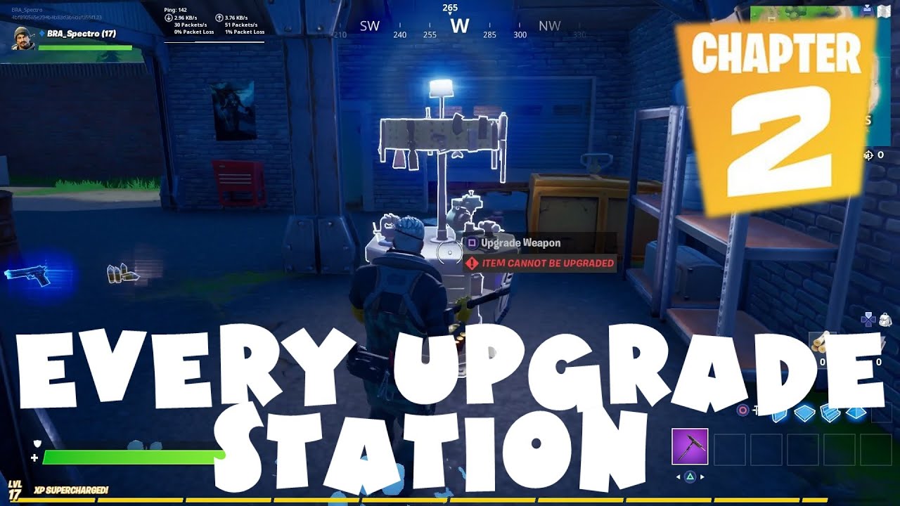 EVERY Weapon Upgrade Bench Location in Fortnite Battle Royale Chapter 2 ...