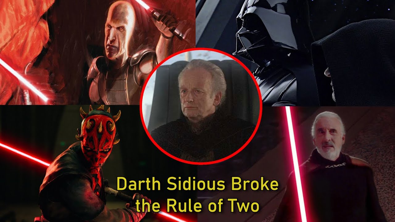 Sidious Broke the Rule of Two? - Sith Lineage/Timeline During The Late ...