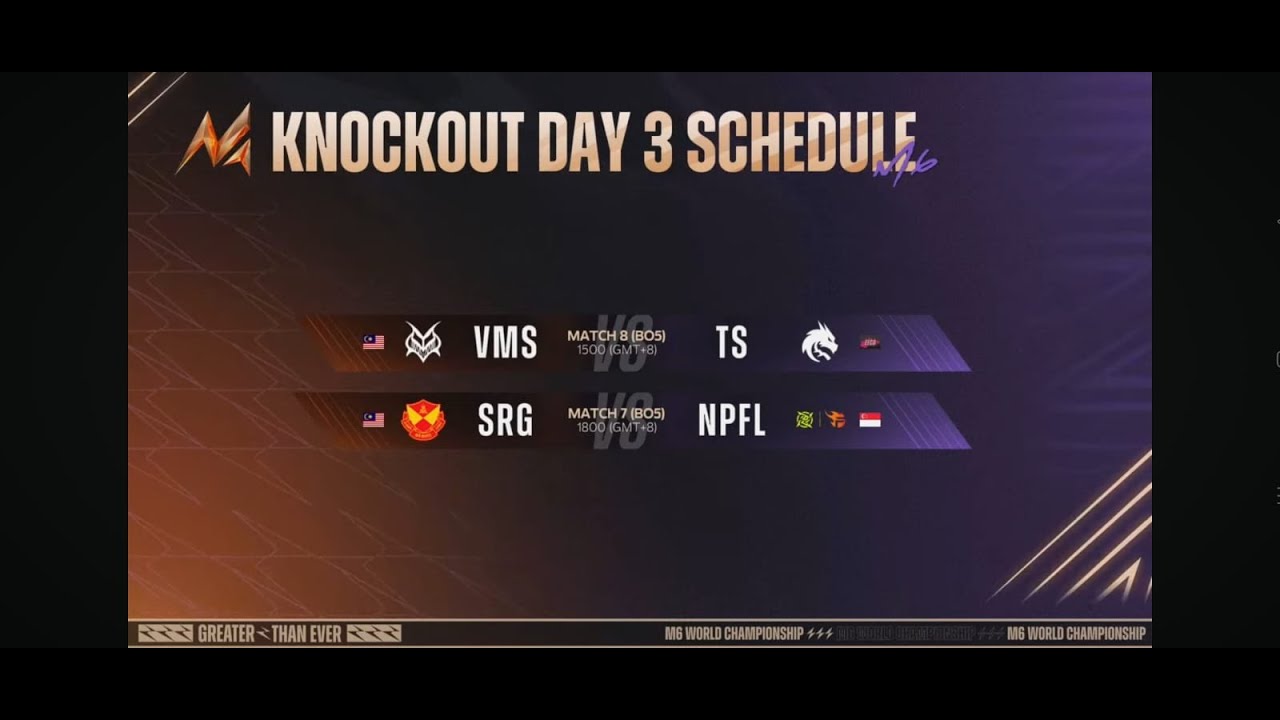 vamos vs team spirit babak knock-out hari 3 M6 word Championship MLBB ...