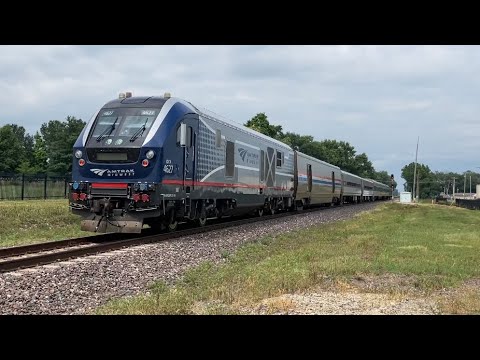 AMTK 319 - Springfield, Illinois - YouTube