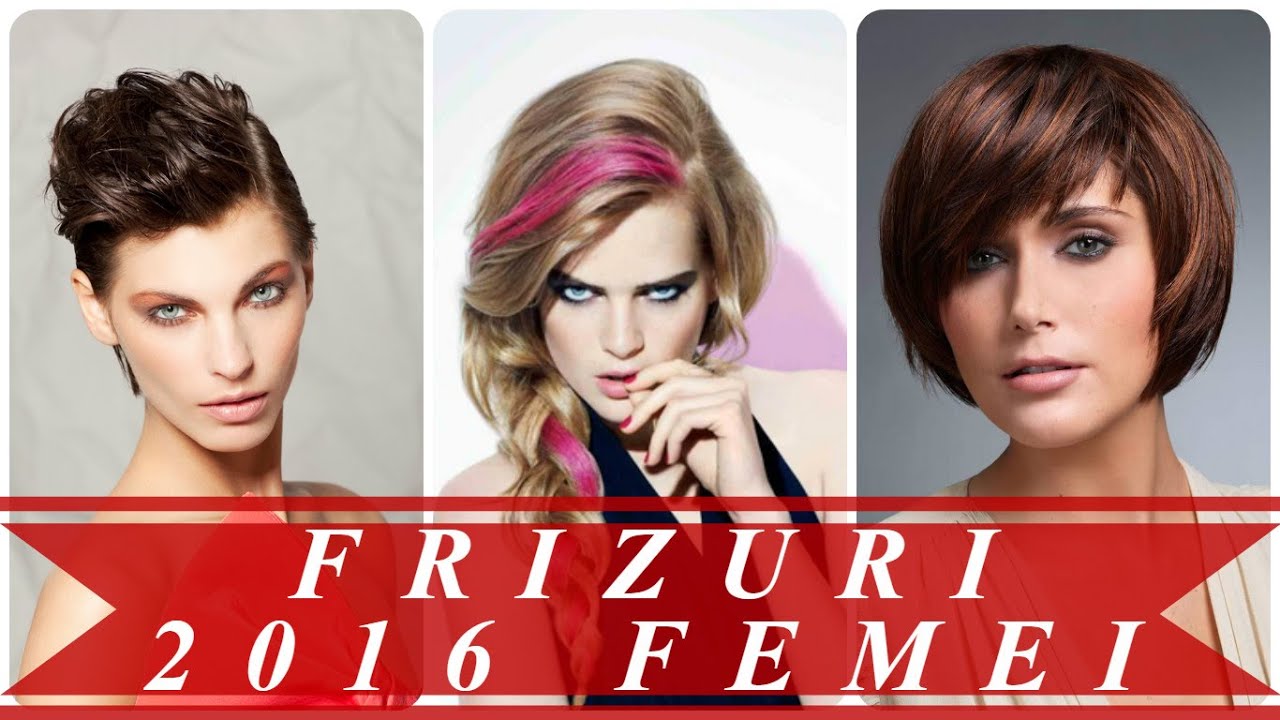 Frizuri 2016 femei - YouTube