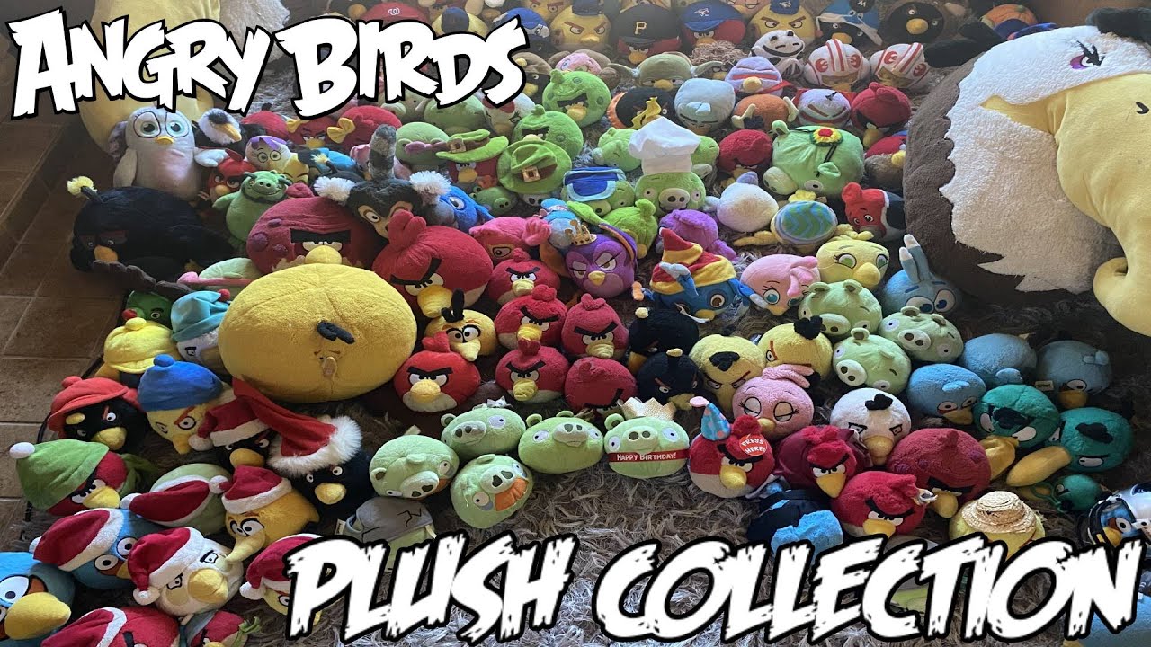 Our MASSIVE Angry Birds Plush Collection 2023! - YouTube