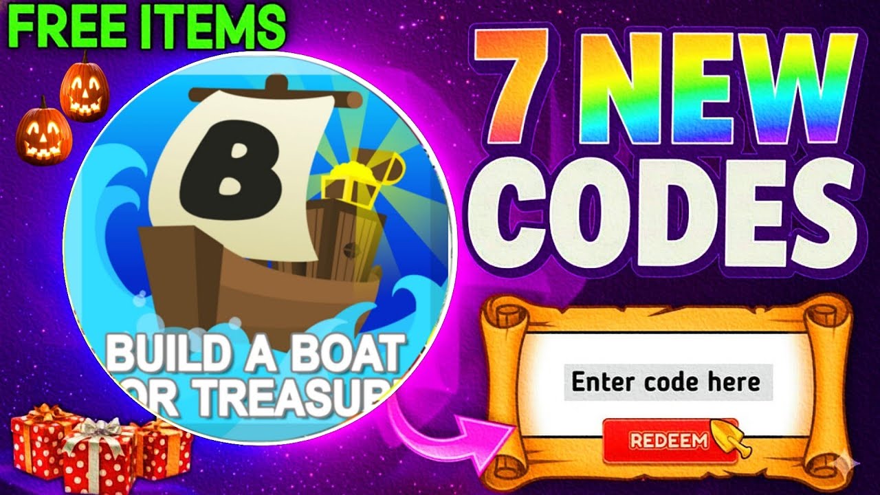 ⛵ Build a Boat for Treasure – Update + All New Codes (November 2025 ...