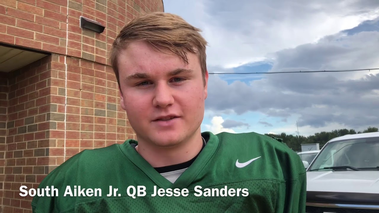 South Aiken QB Jesse Sanders - YouTube