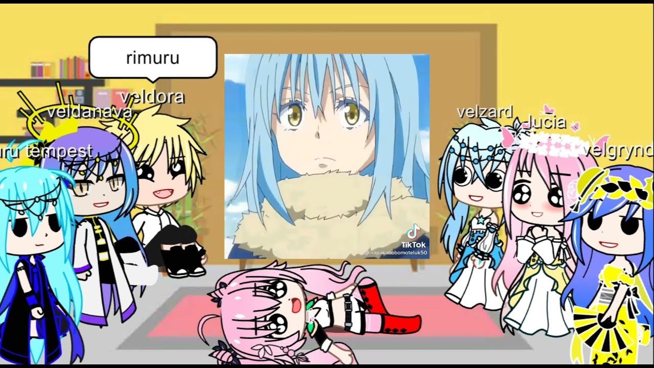 Milim's family + rimuru & milim react to rimuru's brother as akuto sai ...