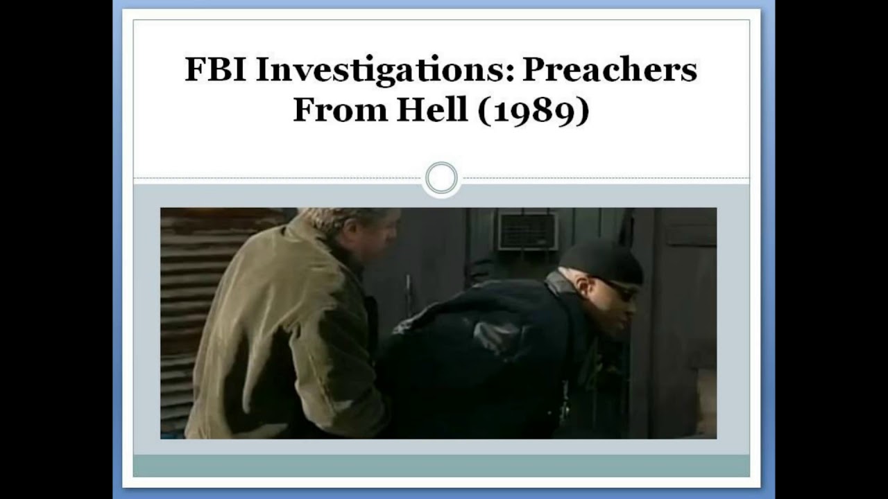 FBI Investigations: Preachers From Hell (1989) - YouTube