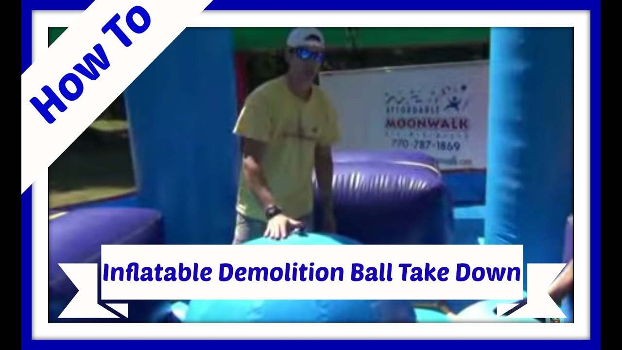 How to roll up the Demolition Ball - YouTube