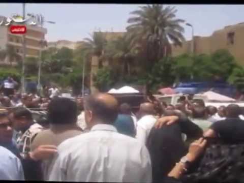 The funeral of Egyptian actor Chaabane Hussein (2013)