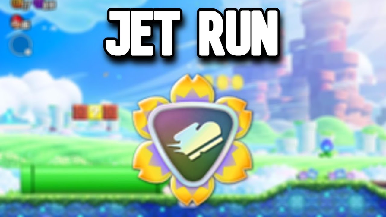 How to Get the Jet Run Badge in Super Mario Bros Wonder - YouTube