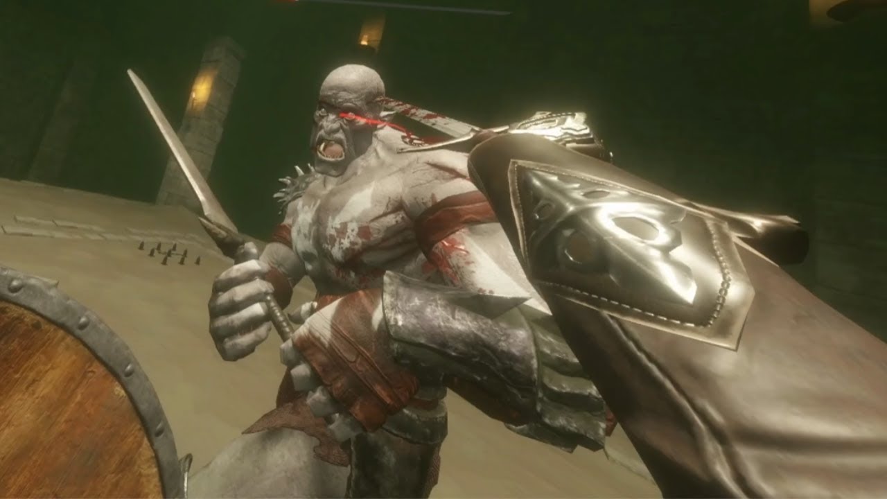 Terrifying Boss Fight in Virtual Reality - Battle Talent Cinematic ...