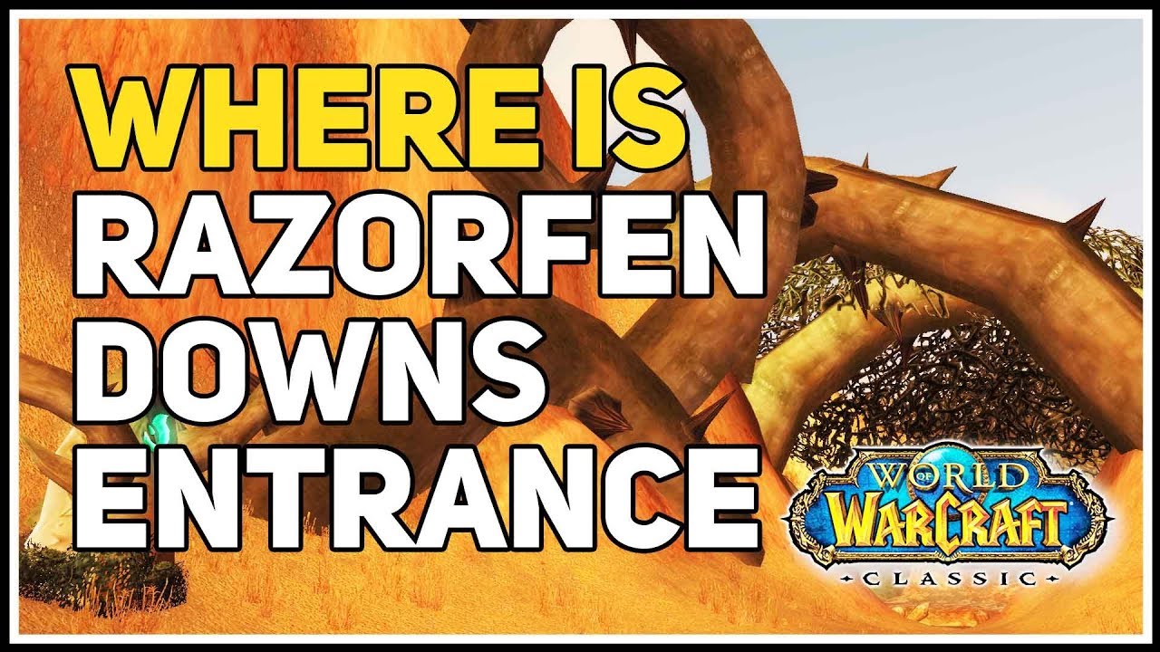 Wow Classic Razorfen Downs