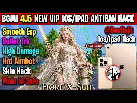 bgmi ios hack 4.5 free | how to hack bgmi ios 4.5 |skin hack bgmi ios |iPad And IPhone ios hack free