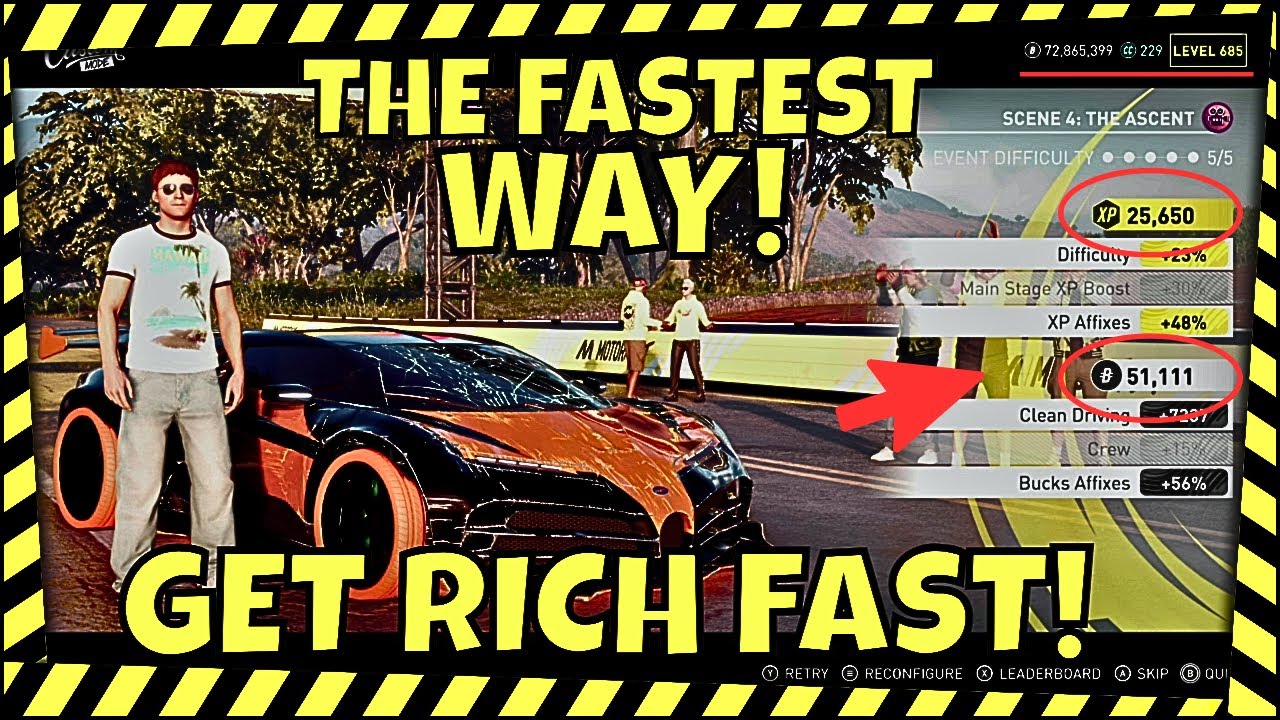 **SUPER EASY** THE CREW MOTORFEST MONEY GLITCH - Make Millions Fast ...