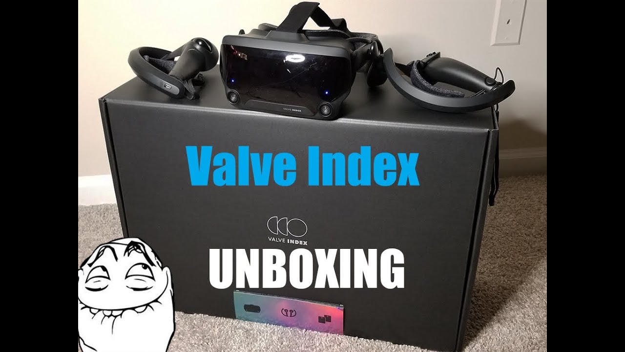 Valve Index Unboxing & First Impressions - YouTube