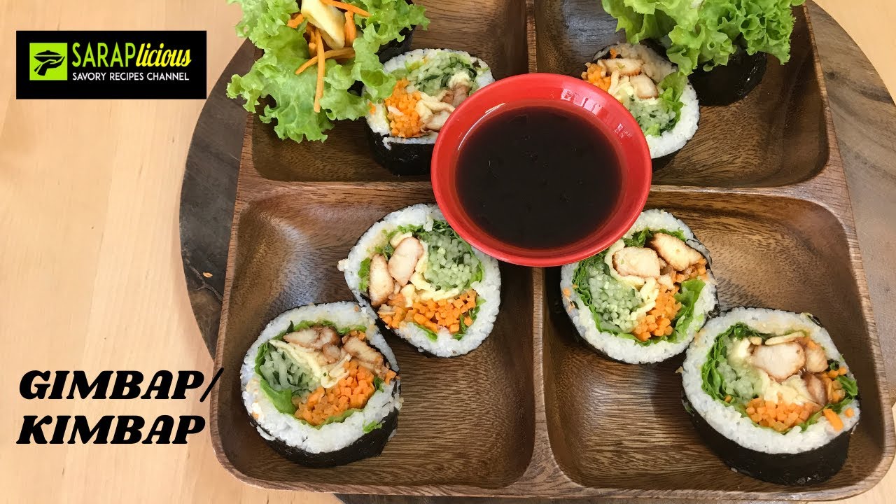 Gimbap / Kimbap Recipe - YouTube