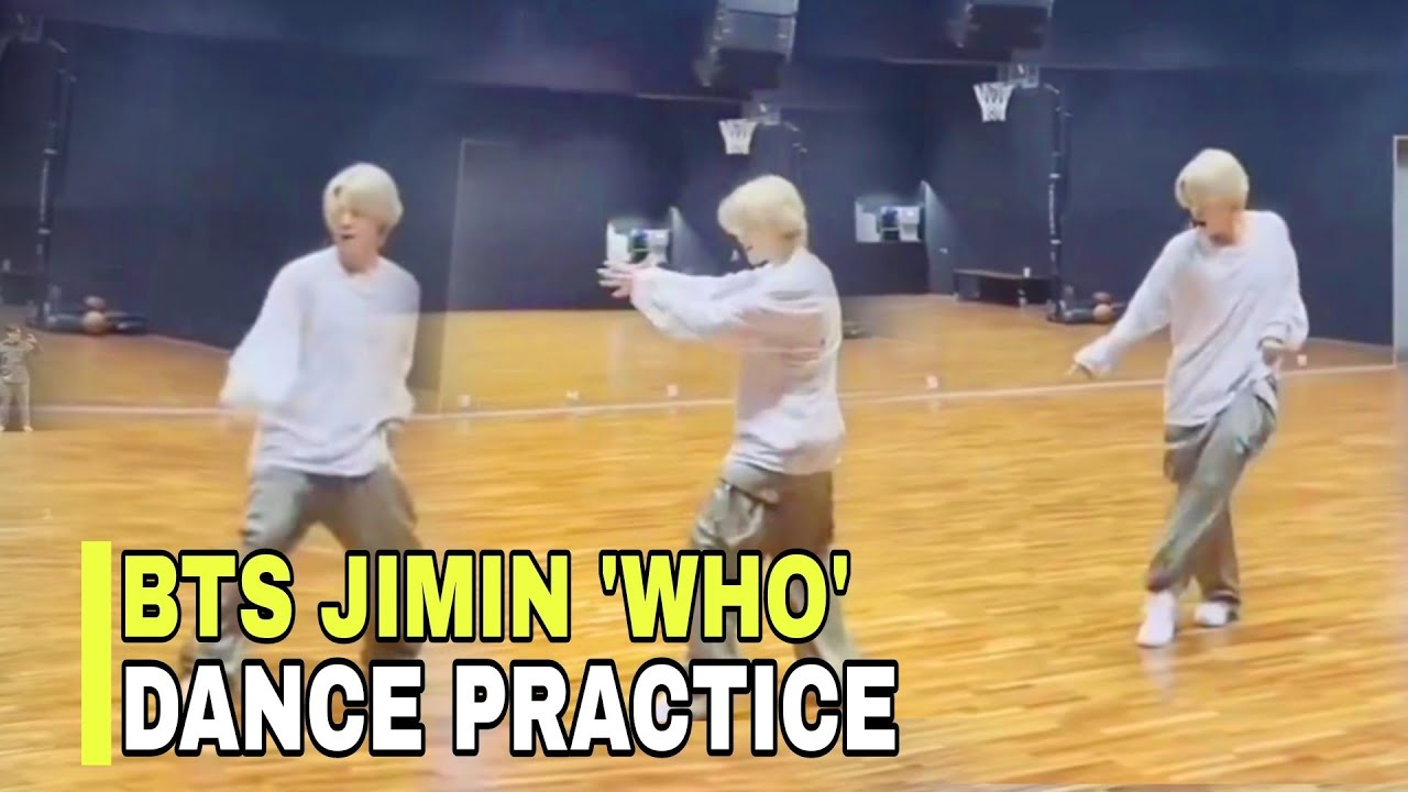 BTS Jimin 'WHO' Dance Practice [CHOREOGRAPHY] #지민 - YouTube