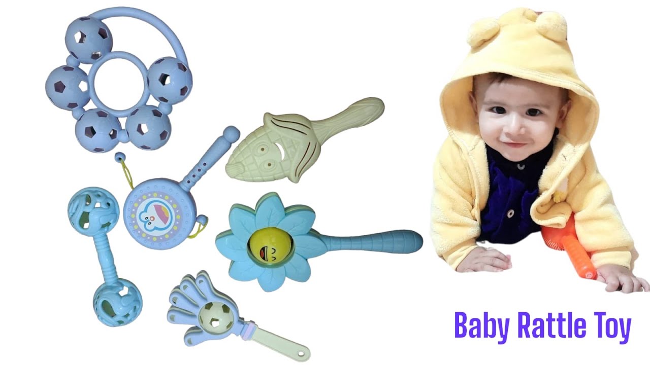 [Unboxing] Infant Hand Clapping Rattle Toy with Sound & Grasp Training ...