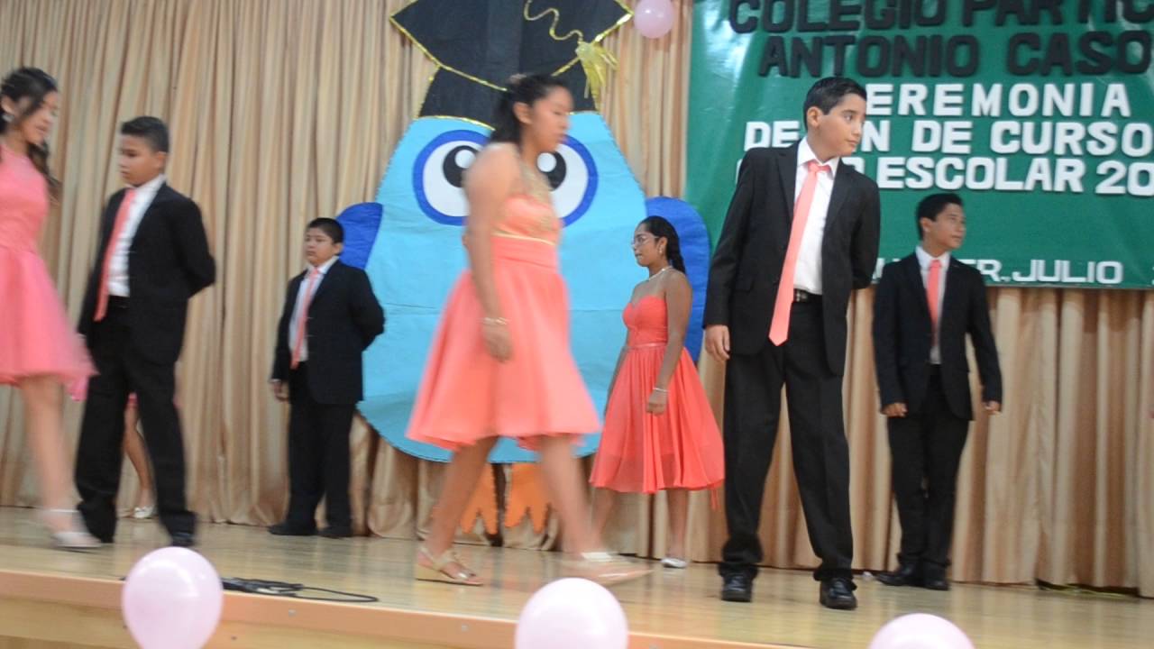 Vals de Graduación 6º "B" Nivel Primaria Generación 2010-2016 - YouTube
