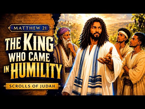 Matthew 21 Animated Bible Story | The King Who Came in Humility | Scrolls of Judah 🦁