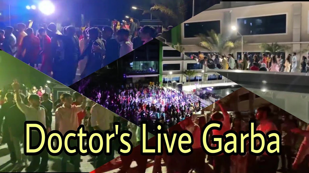 #best gujarati garba live || doctor's high energy garba || navratri ...
