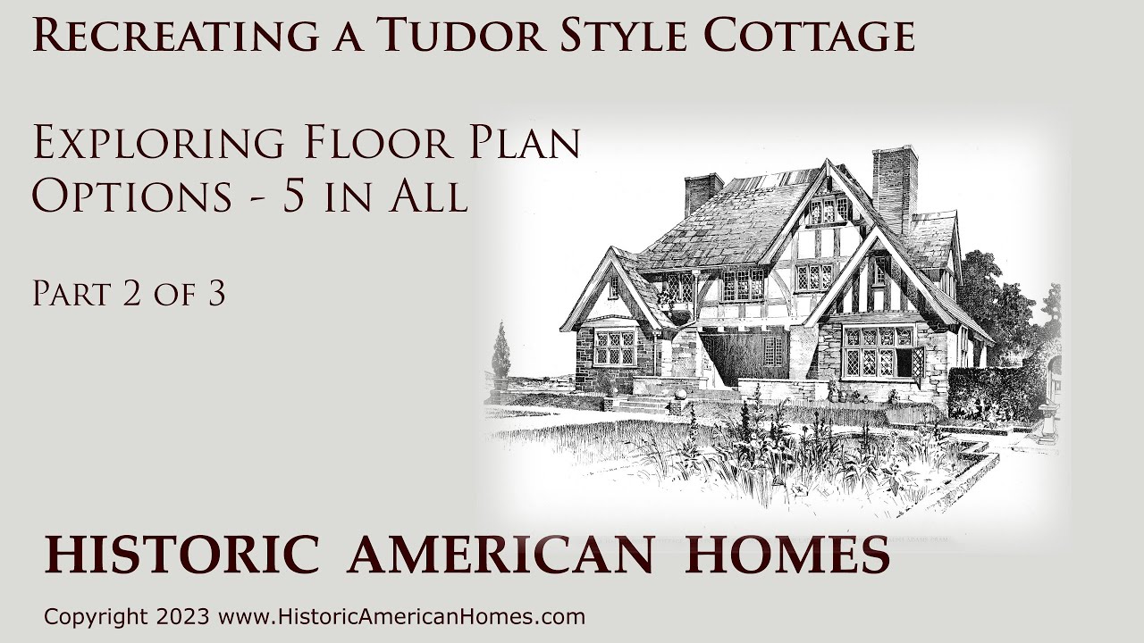 Tudor Style Cottage Floor Plans Tudor Style House Plan 4 Beds 2