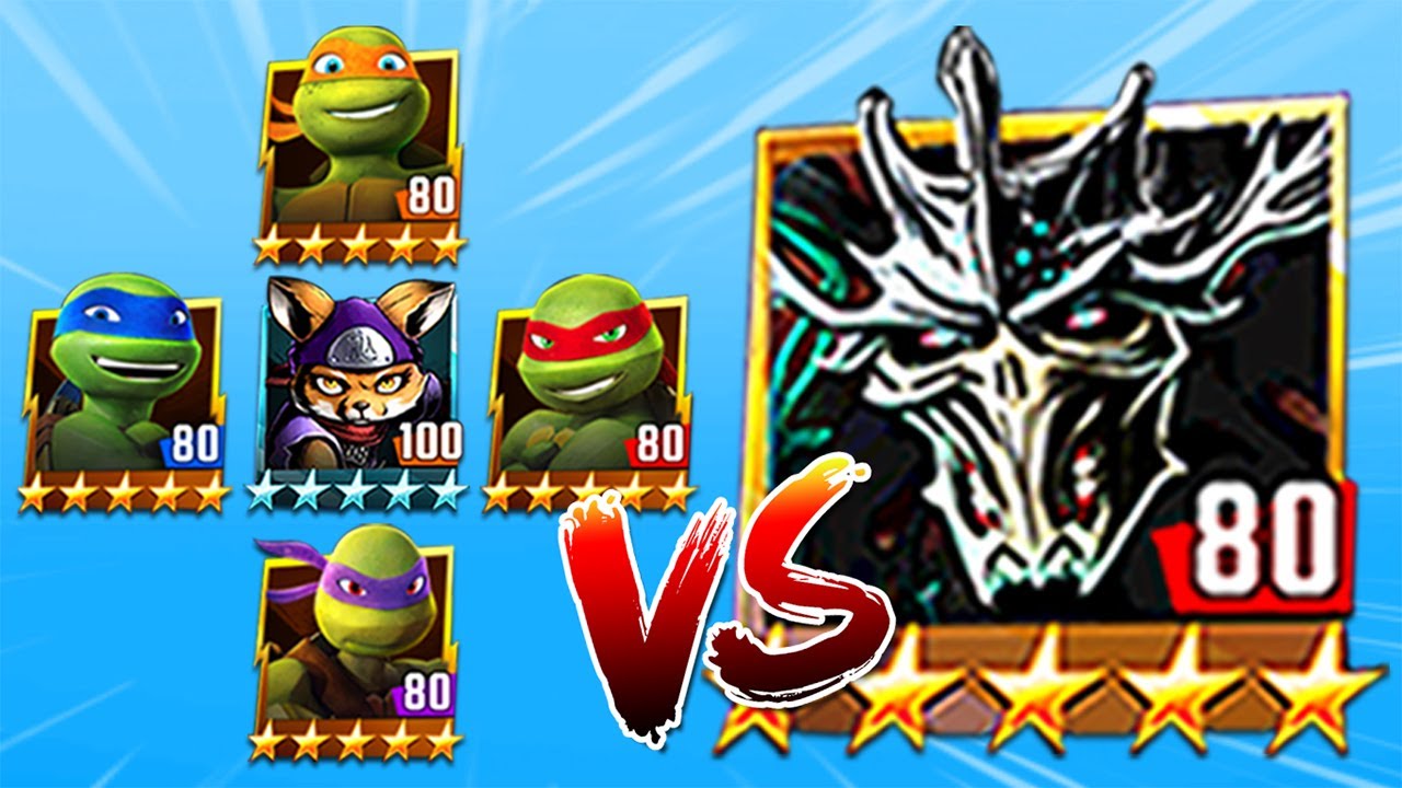 TMNT Legends Alopex, Leonardo, Mikey, Raphael, Donatello - YouTube