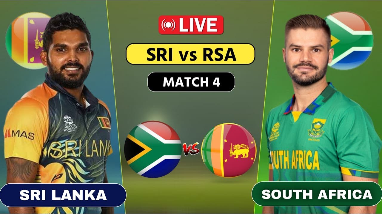 Sri Lanka vs South Africa Live, Match 4 - T20 World Cup 2024 | SL vs SA ...