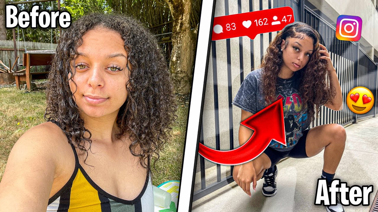 Turning My EX GIRLFRIEND Into A INSTAGRAM MODEL (I want her back) - YouTube