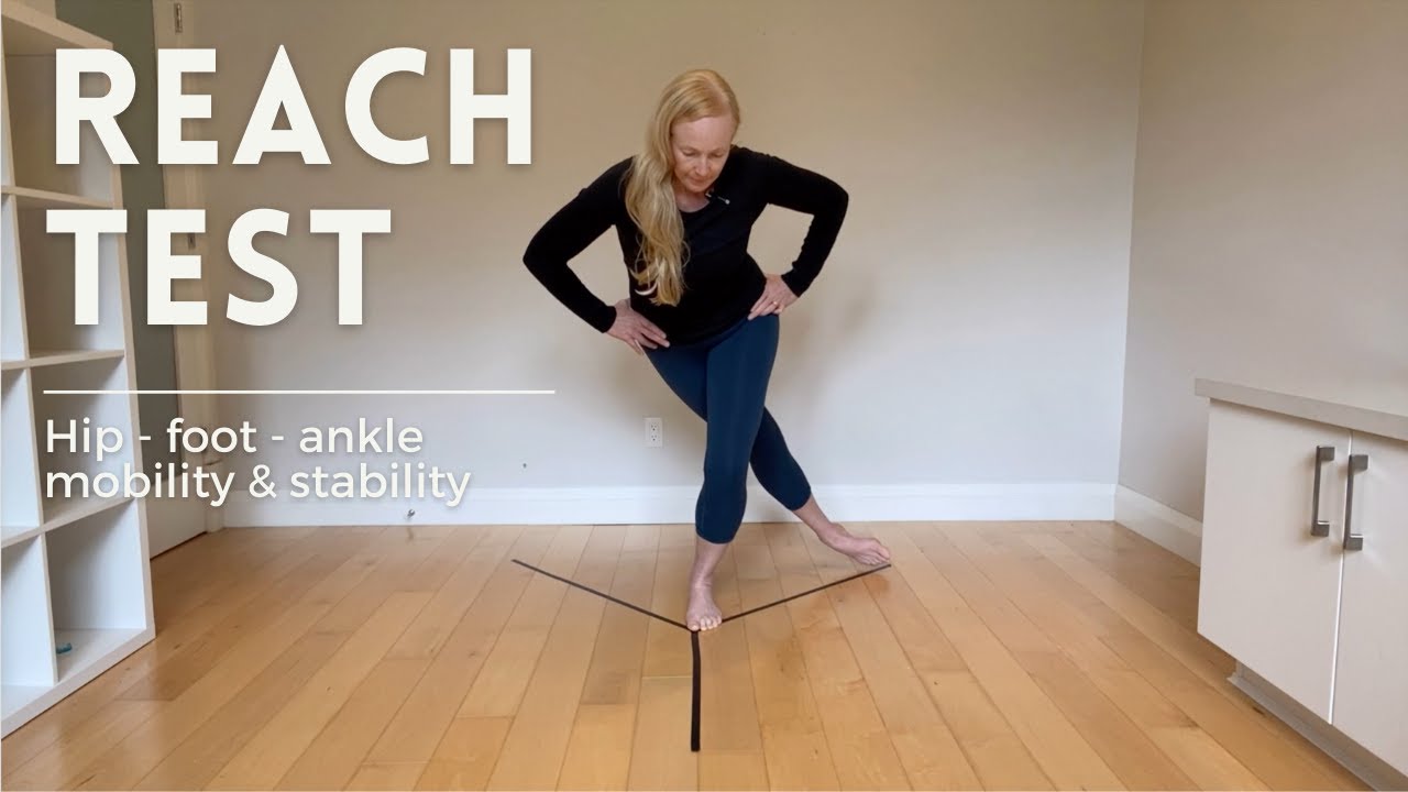 Stability and mobility - The Reach test or Y Balance test - YouTube