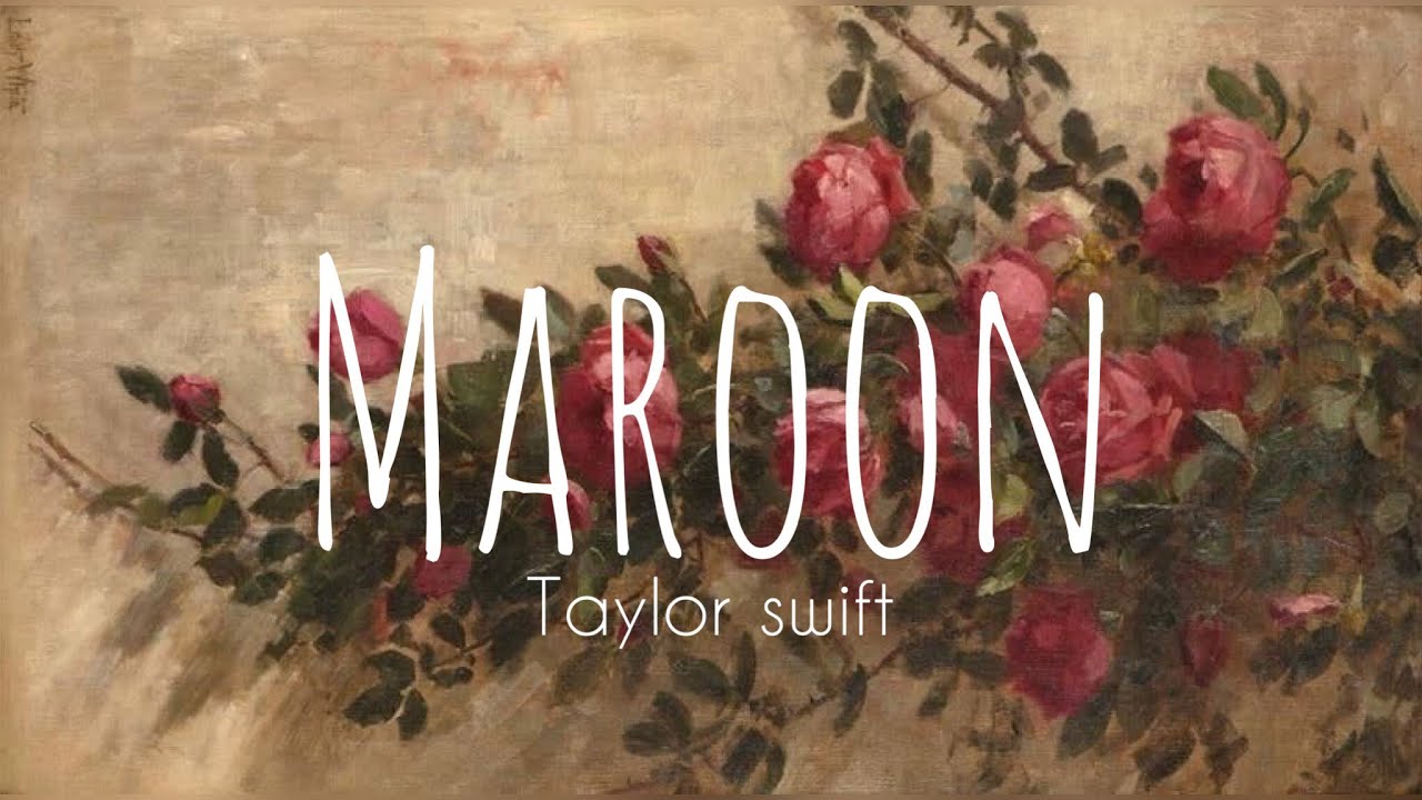 TAYLOR SWIFT - MAROON ACOUSTIC COVER | MAROON VIDEO LYRICS - YouTube