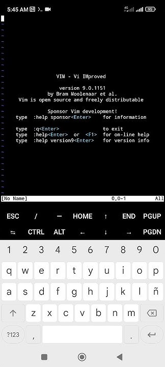 Como instalar VIM IDE en Terminal Termux Android - YouTube
