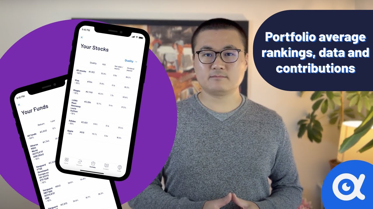 Tutorial #44 - Portfolio average rankings, data and contributions ...