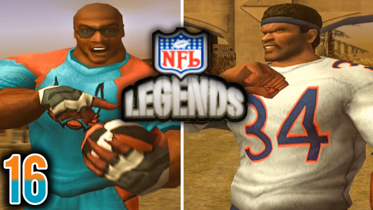 Playing the NFL Legends to Beat NFL Street Challenge Mode | Ep.16 - YouTube