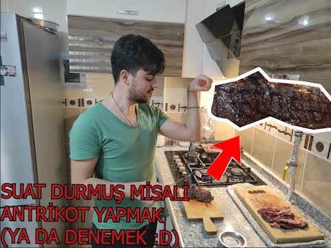Suat Durmuş misali antrikot yapmayı denedik :D