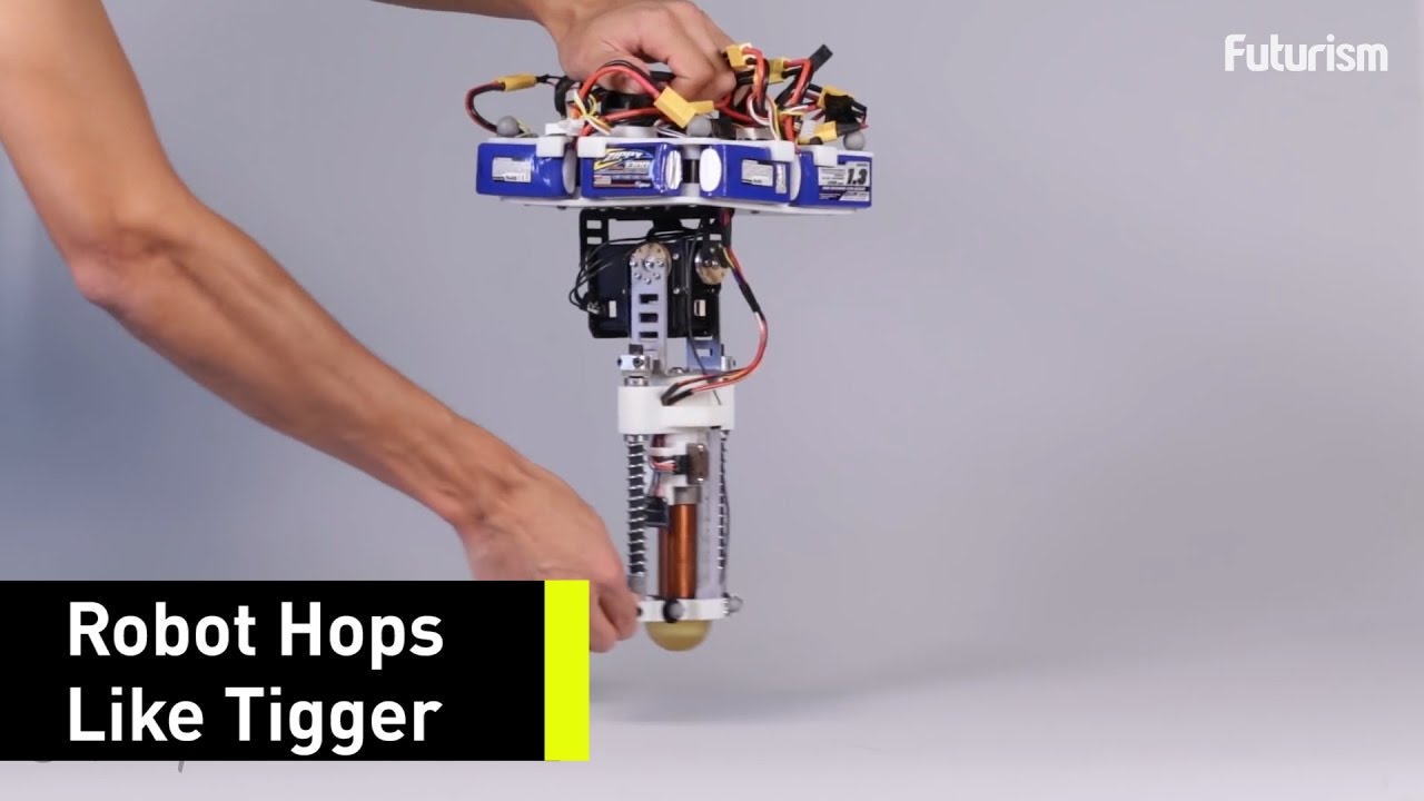 Disney's New Robot Will Hop Its Way Into Your Heart - YouTube