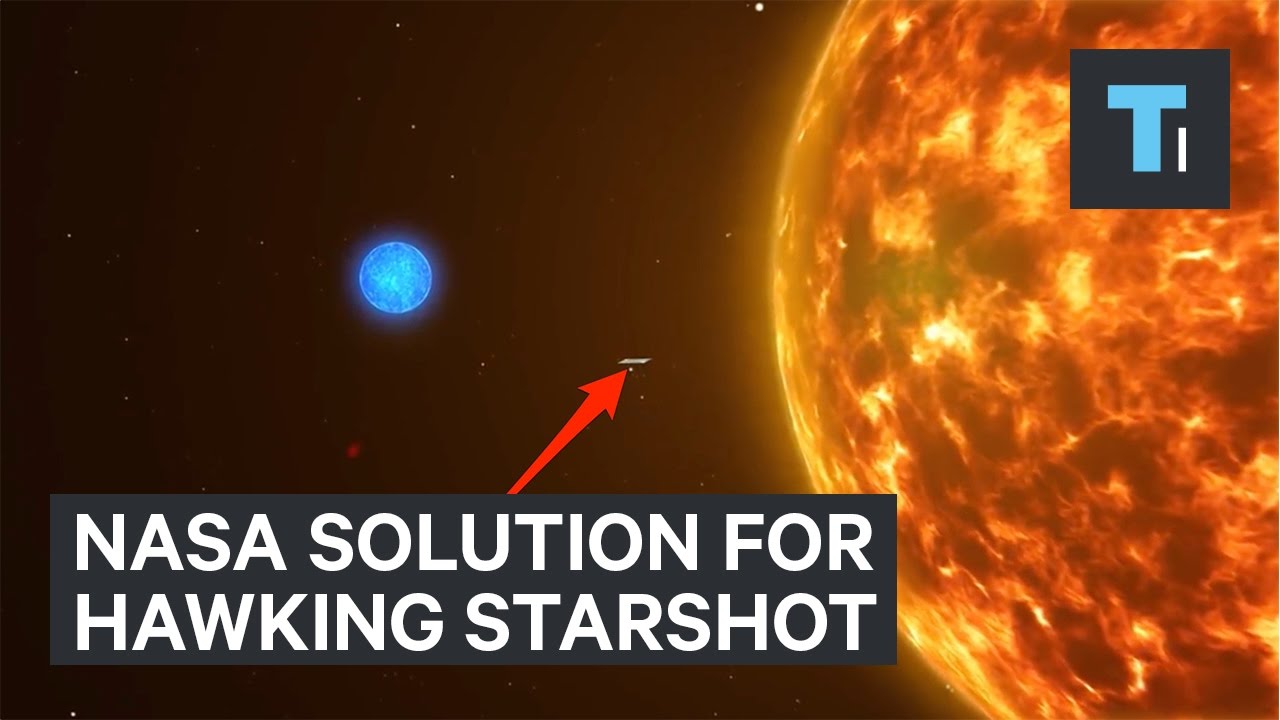 NASA solution for Stephen Hawking's Breakthrough StarShot - YouTube