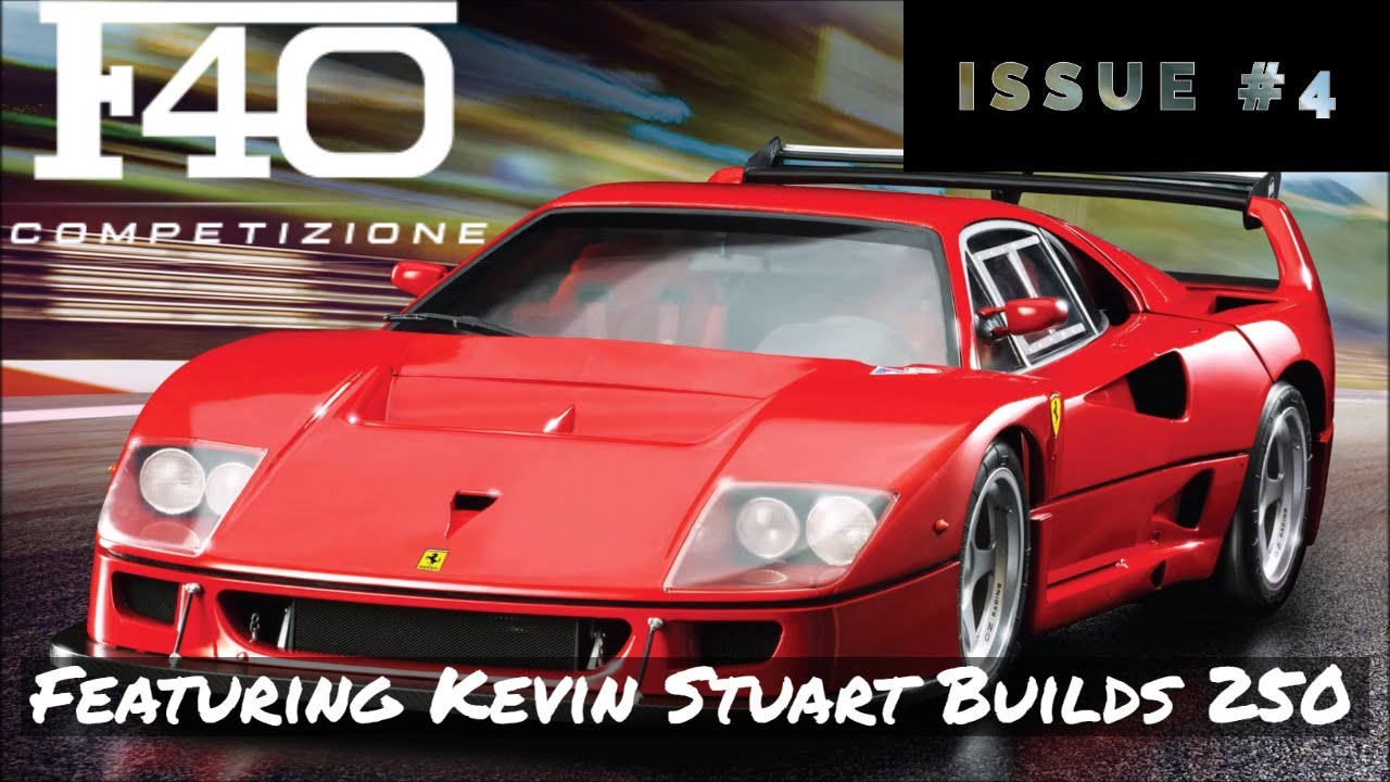 Ferrari F40 Competizione Issue 4. 1/8 scale model build - YouTube