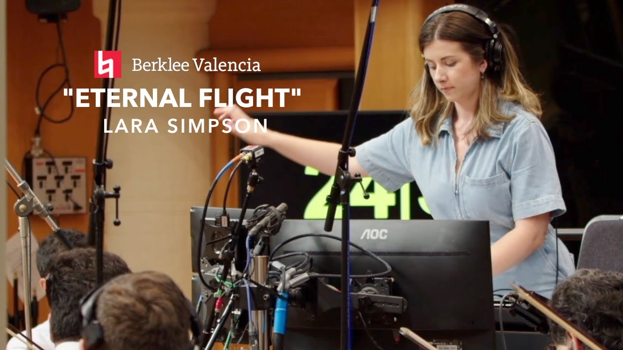 Lara Simpson - “Eternal Flight” : London Recording Session - YouTube