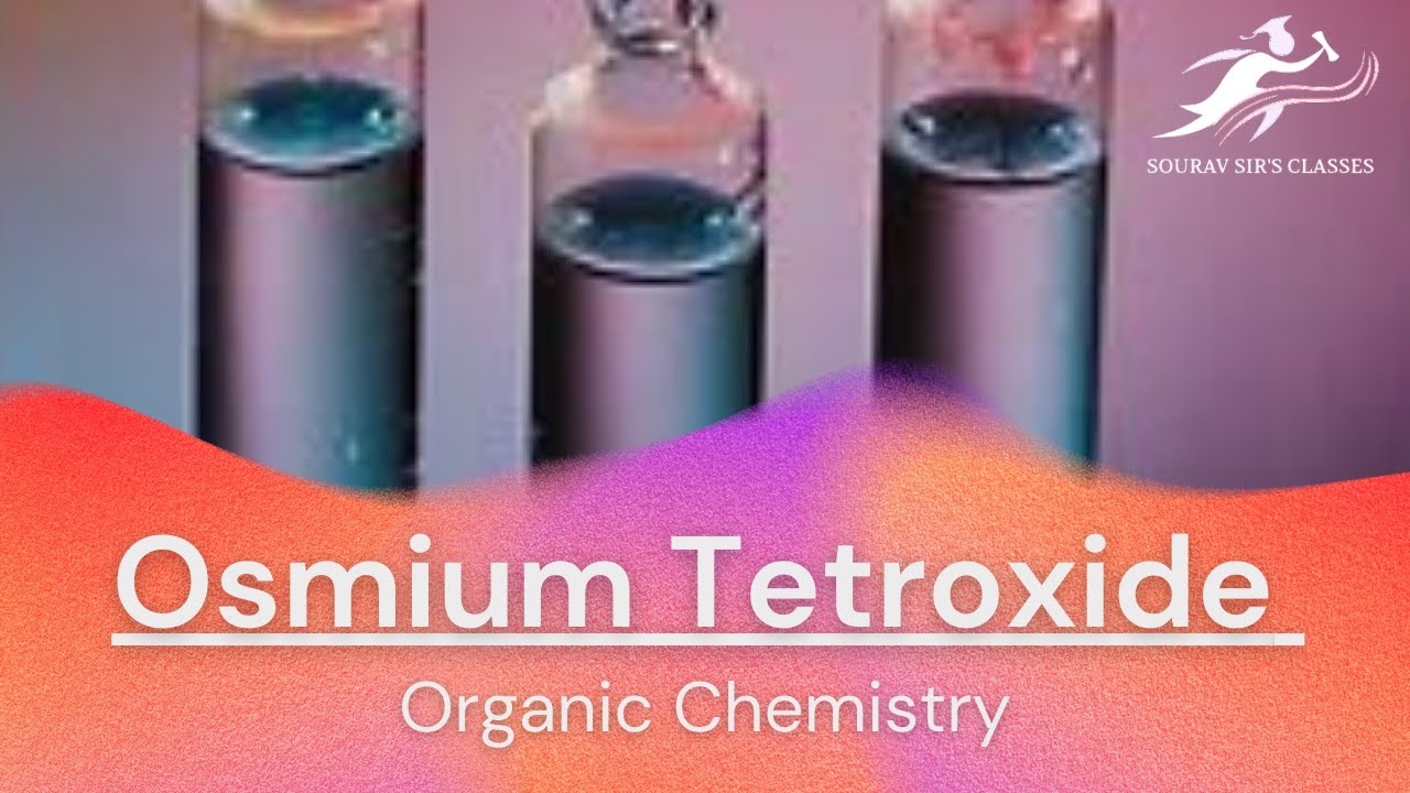Osmium Tetroxide Dihydroxylation | OsO4 Mechanism | Organic Chemistry ...
