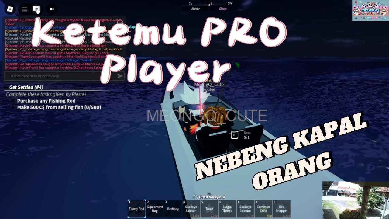 NOOB To PRO |FISCH Roblox-Ketemu Pro Player - YouTube