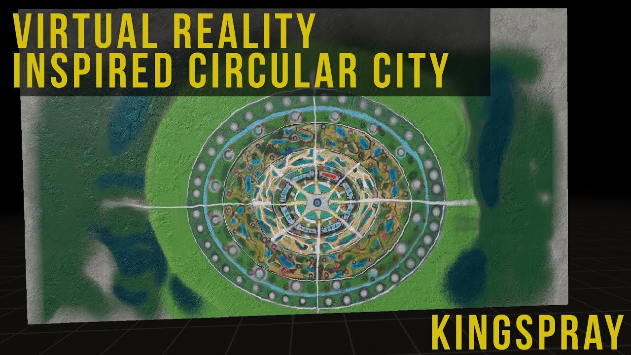 [Kingspray Graffiti VR] Speedpaint Cities #1 (Jacque Fresco and The ...