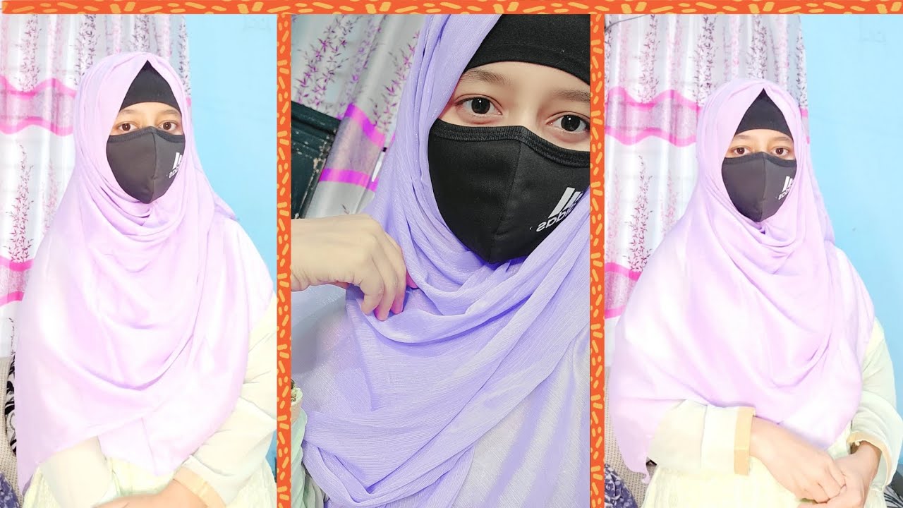 Chest Coverage Hijab Tutorial | Step-by-step | Marzia's Hijab World ...