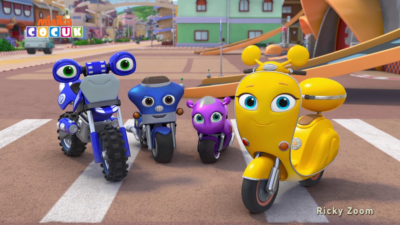 Ricky Zoom 🏍 | Ricky Tam Gaz Yuvarlanıyor | minika - YouTube