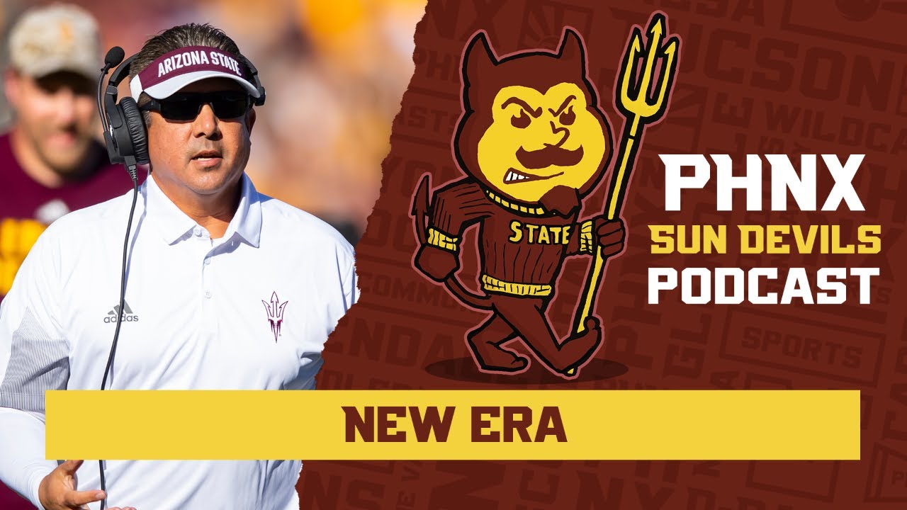 Arizona State football interim coach Shaun Aguano addresses the media ...