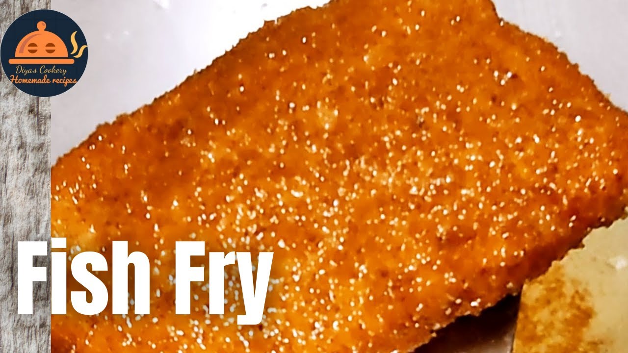 Bhetki Fish Fry Recipe / Bengali Style Fish Fry / Famous Kolkata Street ...