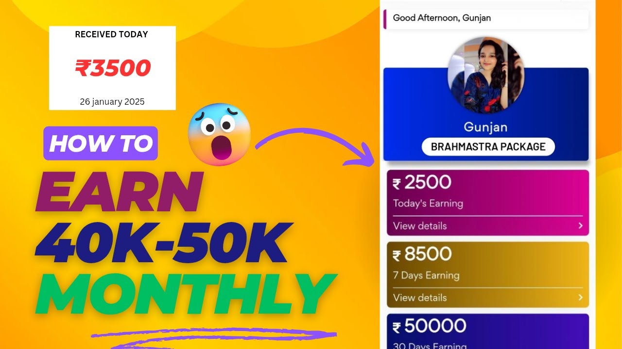 New Earning Opportunity || HOW to Earn 40k-50k per month || by using ...