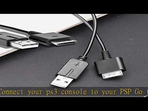 Compatible for PSP Go Charger Cable, Data and Charging Cable Fit for Sony PSP Go 2 in 1 USB 2.0 ...