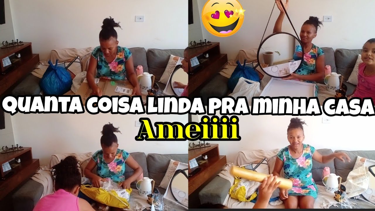 EITHA!COMPRINHAS E RECEBIDOS PARA CASA 🏠 - YouTube