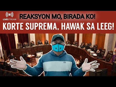 KORTE SUPREMA NG PILIPINAS, HAWAK SA LEEG NG MGA POLITIKONG SAKIM SA ...